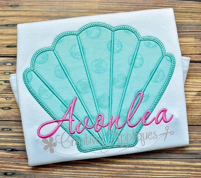 Seashell Applique - Creative Appliques